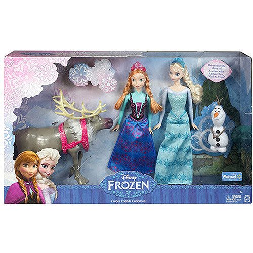 Disney Frozen Friends Collection Anna,Elsa,Sven & Olaf Gift Set NIB | eBay