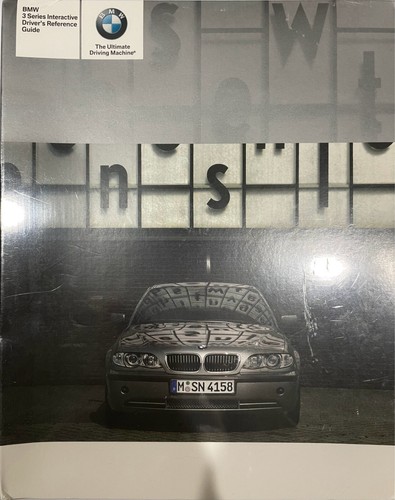 BMW 3 Series Interactive Driver's Reference Guide 2004 Sealed for PC or ...