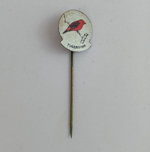 Vintage Tugravink Red Bird Europeon Stick Lapel Pin | eBay