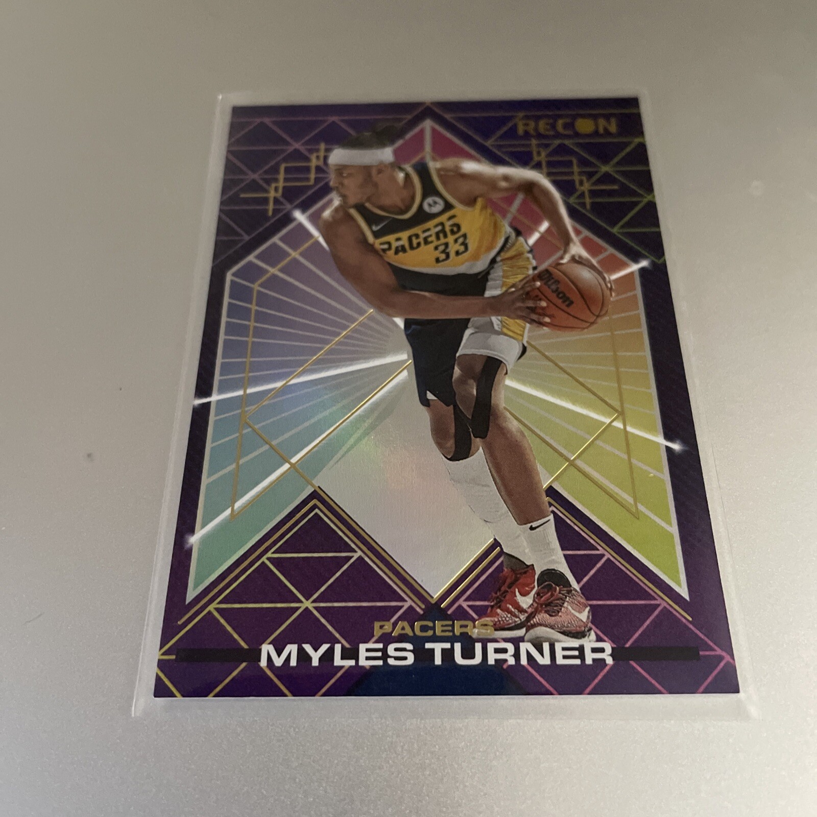 2021-22 Panini RECON NBA Myles Turner Card #101! HOLO PARALLEL SP! | eBay