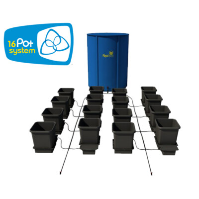 AutoPot 16 Pot System w/ 60 gal FlexiTank (3.9 gal pots) - AutoPot ...
