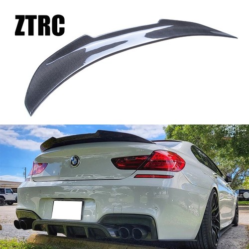Carbon Fiber Trunk Wing Spoiler For BMW F06 Gran Coupe/F13 Coupe/M6 ...