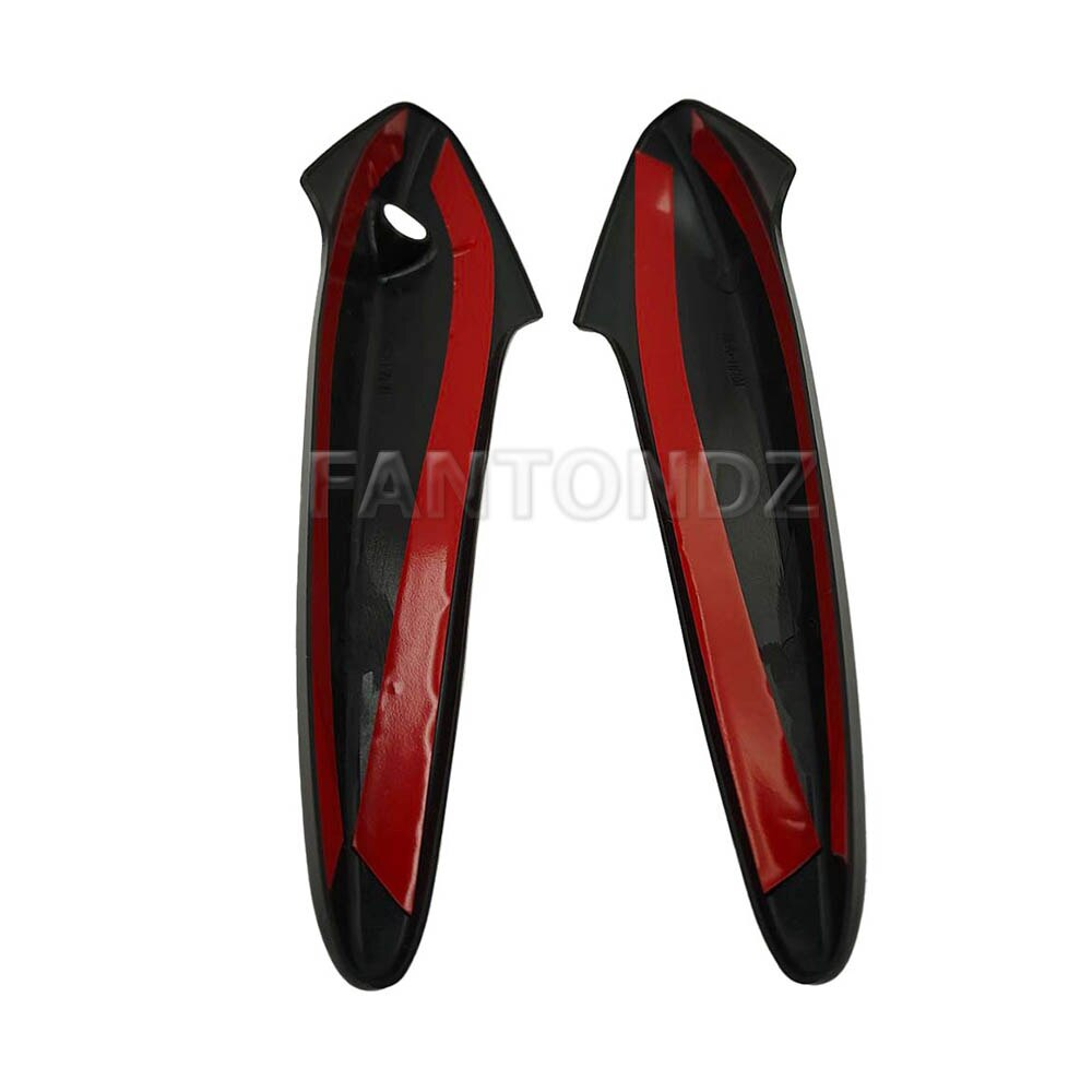 for Honda Type R MK8 FK Civic FN2 06-11 Black Gloss Door Handles COVER ...
