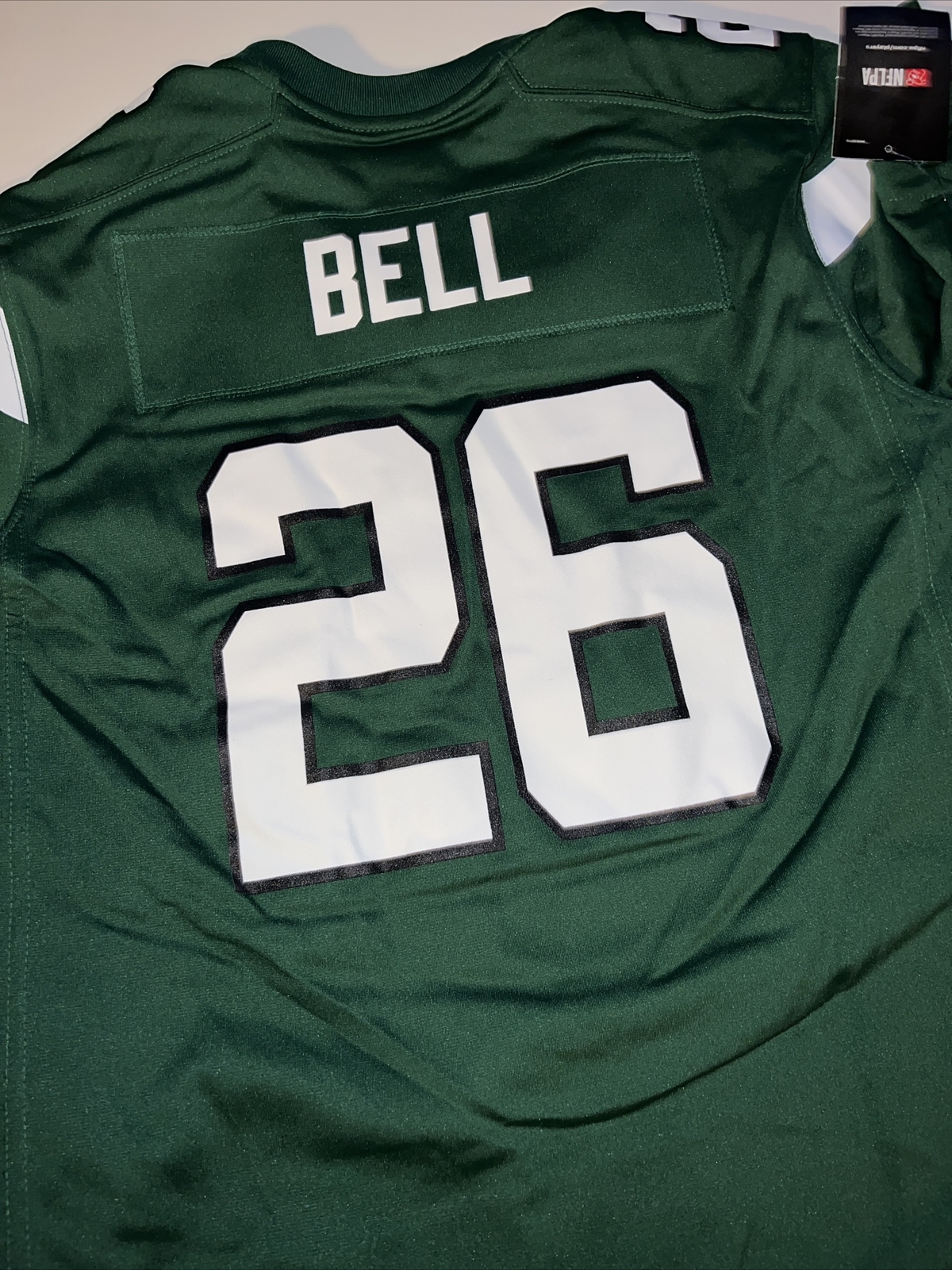 BIG KIDS Nike New York Jets Le'Veon Bell Jersey Sz L $75 Green | eBay