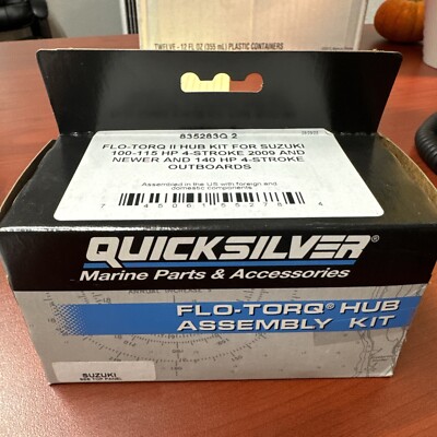 NEW Quicksilver 835283Q2 FLO-TORQ II HUB KIT For 2009 & Newer Suzuki ...