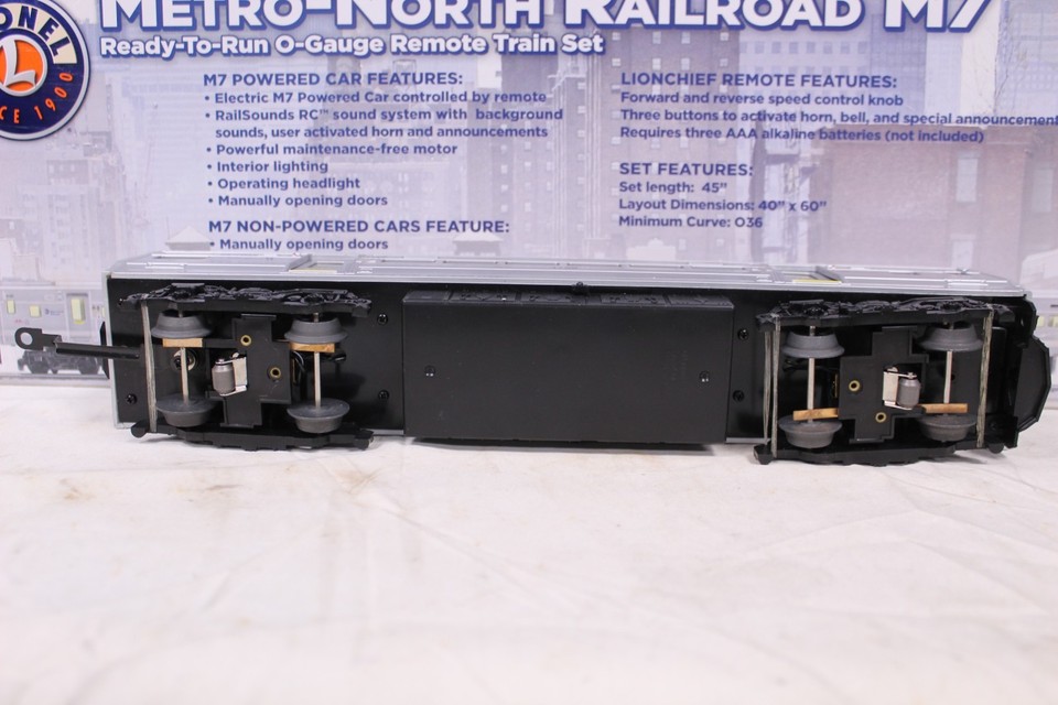 Lionel 6-82188 Metro-North Lion Chief Remote M7 Train Set | eBay
