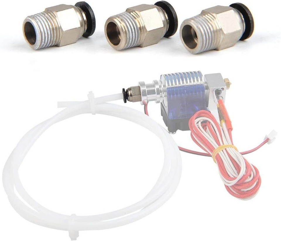 PC4-M10 Male Straight Pneumatic PTFE Tube Push In Quick Fitting ...