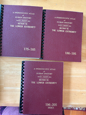 A Stereoscopic Atlas of Human Anatomy: The Lower Extremity (All 3 ...