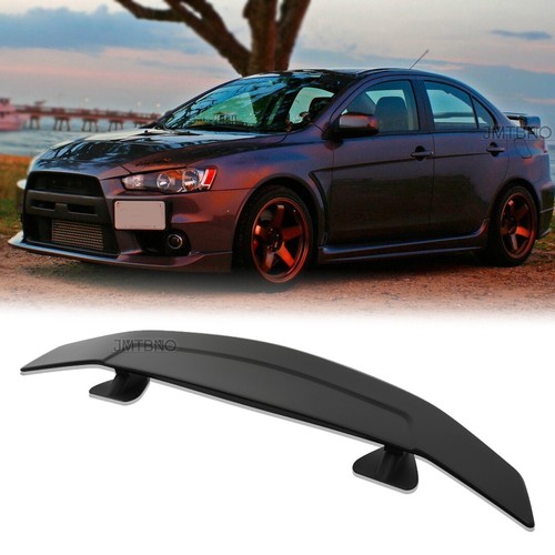 47" Rear Trunk Lip Spoiler Roof Tail Wing Matte ABS For Mitsubishi ...
