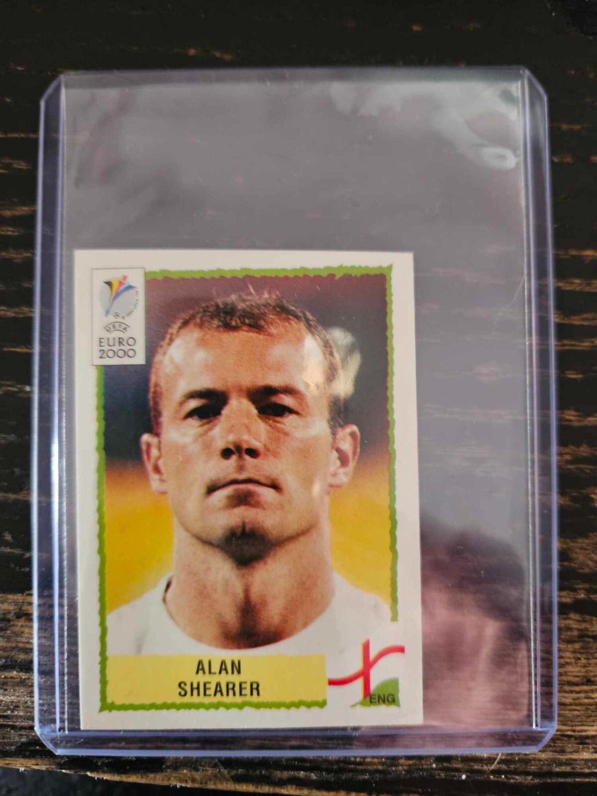 Alan Shearer #93 Euro 2000 Panini number black back VGC | eBay