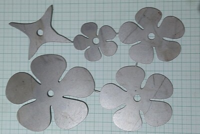 Blacksmith Rose 5 petal blanks unfinished ready to forge 16 cm pack of 10 | eBay