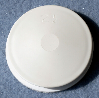 2 1/4" Quality Synthetic Flexible White Rubber Piggy Bank Plug 2 PC | eBay