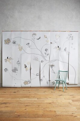 Anthropologie Florence Balducci Flowers & Vines Wallpaper Mural-$380 | eBay