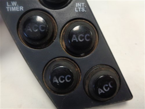 RANGER PUSH BUTTON SWTICH PANEL BLACK 7" X 2 5/8" MARINE BOAT | eBay