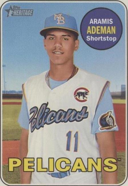 2018 Topps Heritage Minor League Edition - Aramis Ademan #15 (RC) for ...