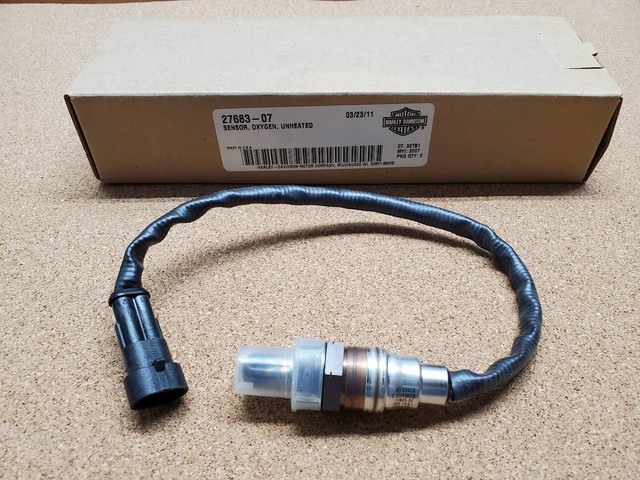 Bosch O2 Oxygen 18mm Sensor for Harley Davidson 27683-07 OEM Softail ...