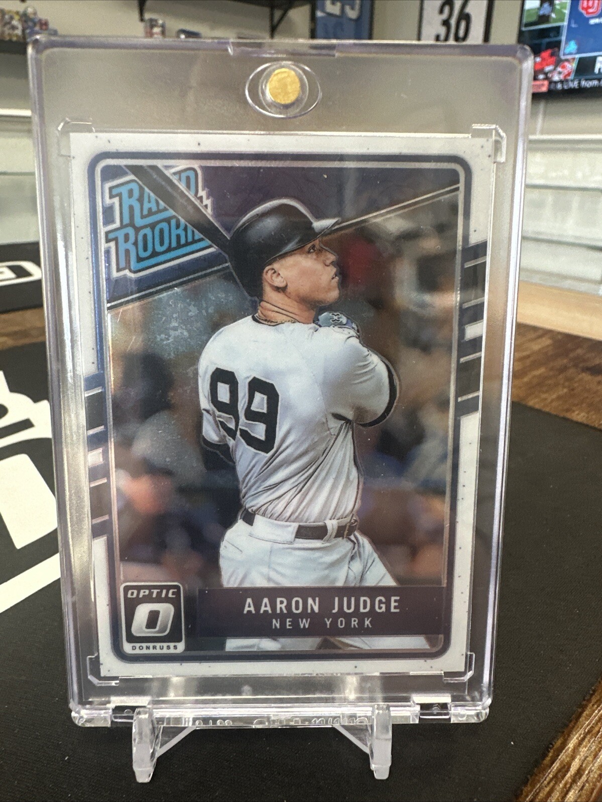 2017 Panini Donruss Optic Aaron Judge Rated Rookie NY Yankees Rookie ...