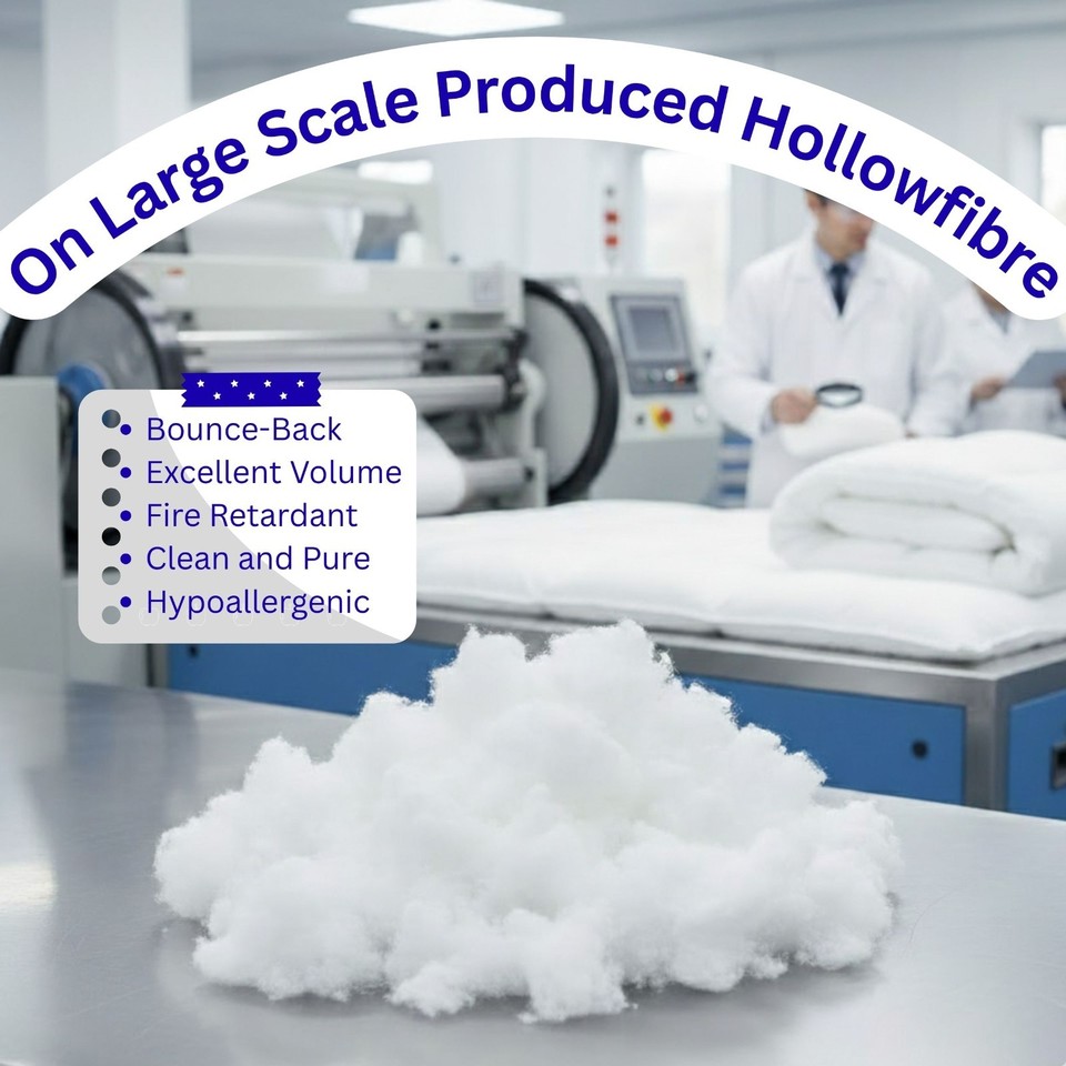 Hollowfibre Polyester Filling for Pillows, Cushion Teddy Bear Toys Wadding Craft | eBay UK