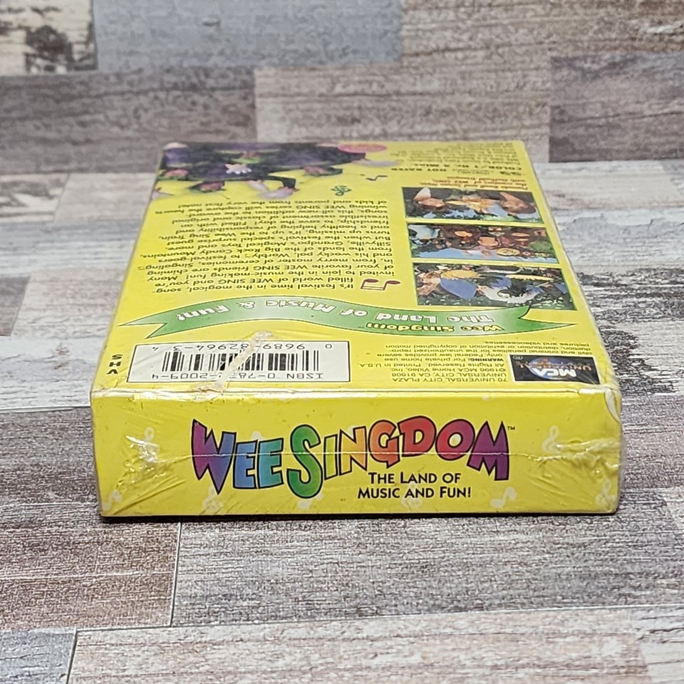 The Wee Sing Collection Wee Singdom The Land of Music and Fun VHS Tape ...