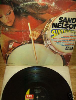 SANDY NELSON - SUPERDRUMS lp 1966 EXC | eBay