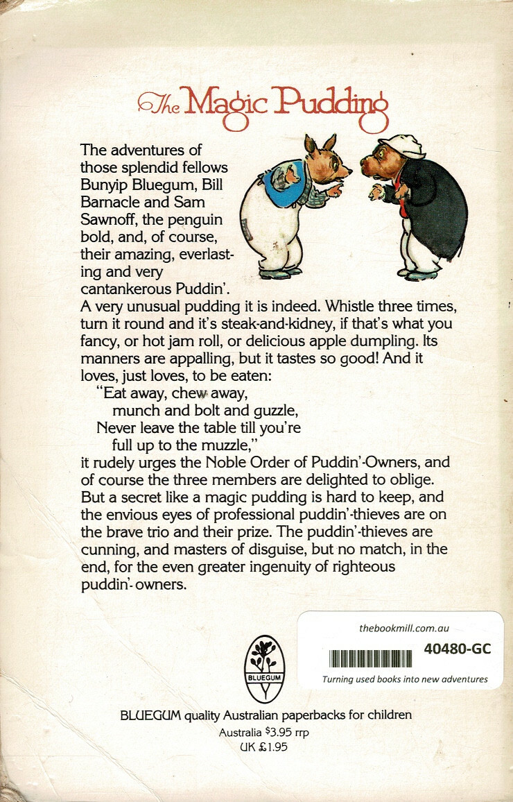The Magic Pudding by Written and illustrated by Norman Lindsay SC ...