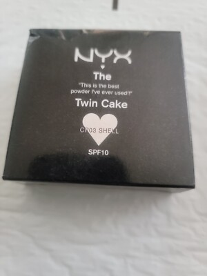 NYX Twin Cake Powder Face Makeup color CP20 caramel SPF10 New in Box 2 ...