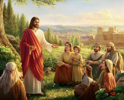 Jesus Christ Teaching 8x10 Photo Picture Christian Art | eBay UK
