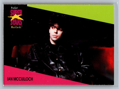 1991 Pro Set Super Stars MusiCards Ian McCulloch #73 Trading Card | eBay