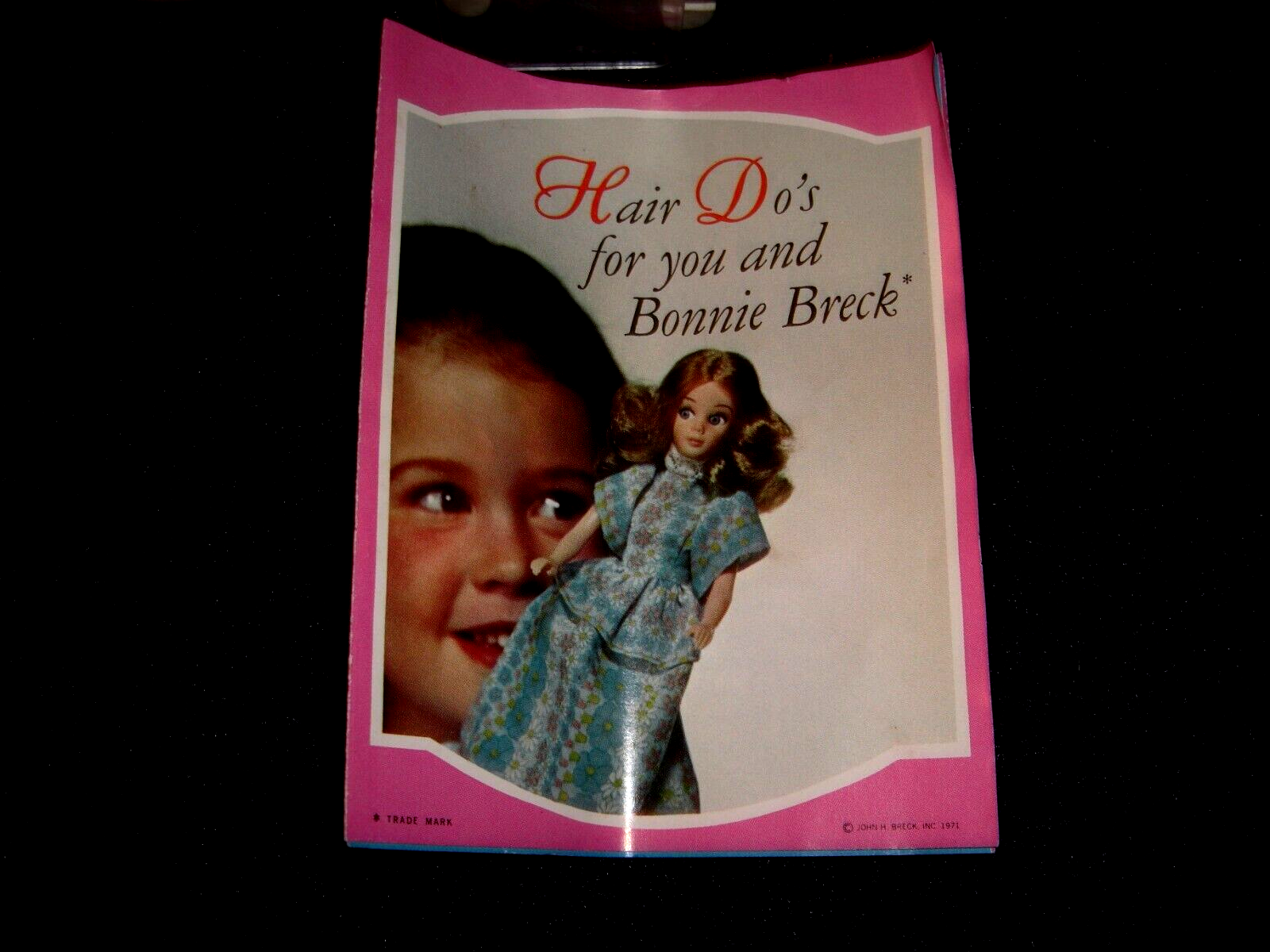 Hasbro Bonnie Breck Doll for Breck Baby Shampoo 1971 New Complete in ...