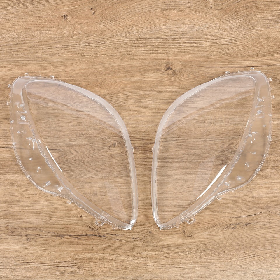 For Corvette C6 2005-2013 Clear Headlight Lens Cover Replacement with ...
