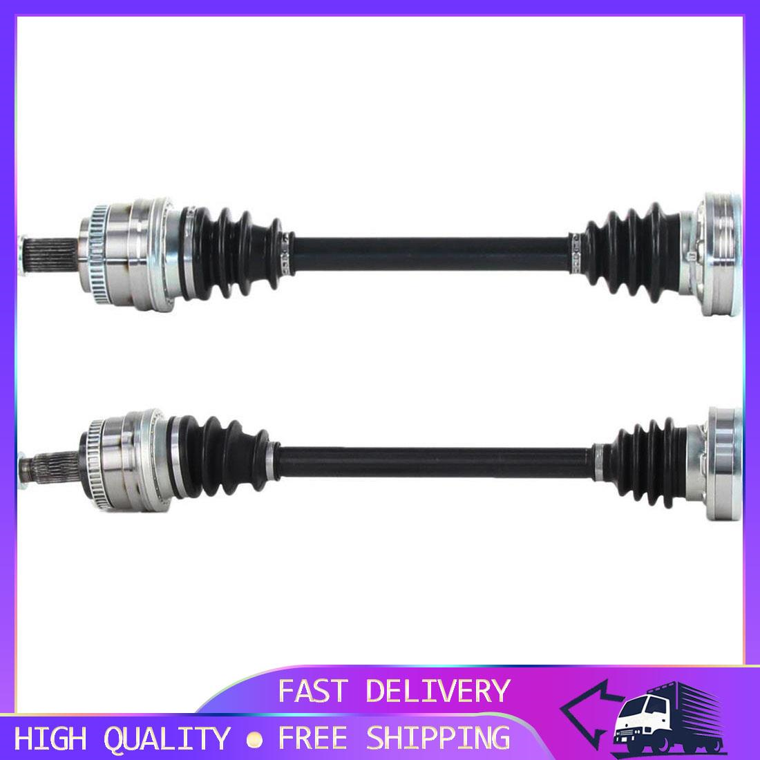 TrakMotive Rear CV Joint Axle Shaft Assemblies Kit Set of 2 For BMW ...