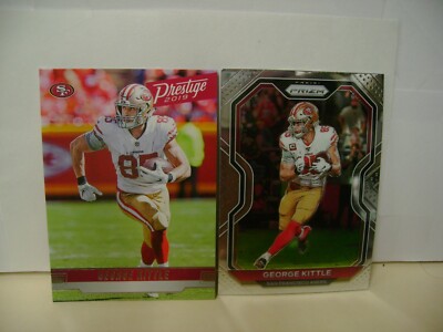 GEORGE KITTLE LOT 2019 PRESTIGE #149 2020 PANINI PRIZM #281 | eBay
