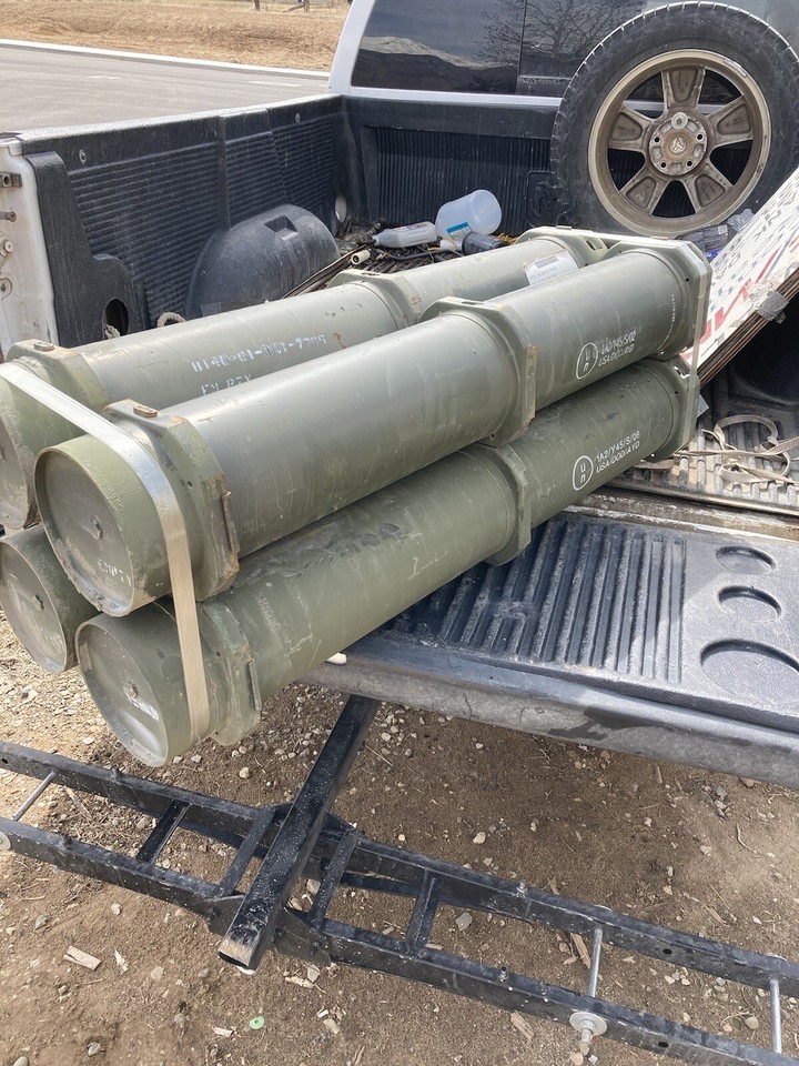 120 mm Storage Container Ammo Tube And Lid Cache. PA116 | eBay