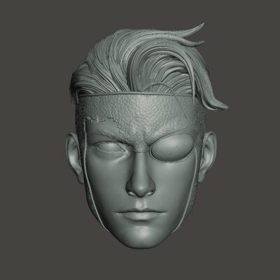 Mark Grayson Invincible Beat up Battle Damage custom head for action ...