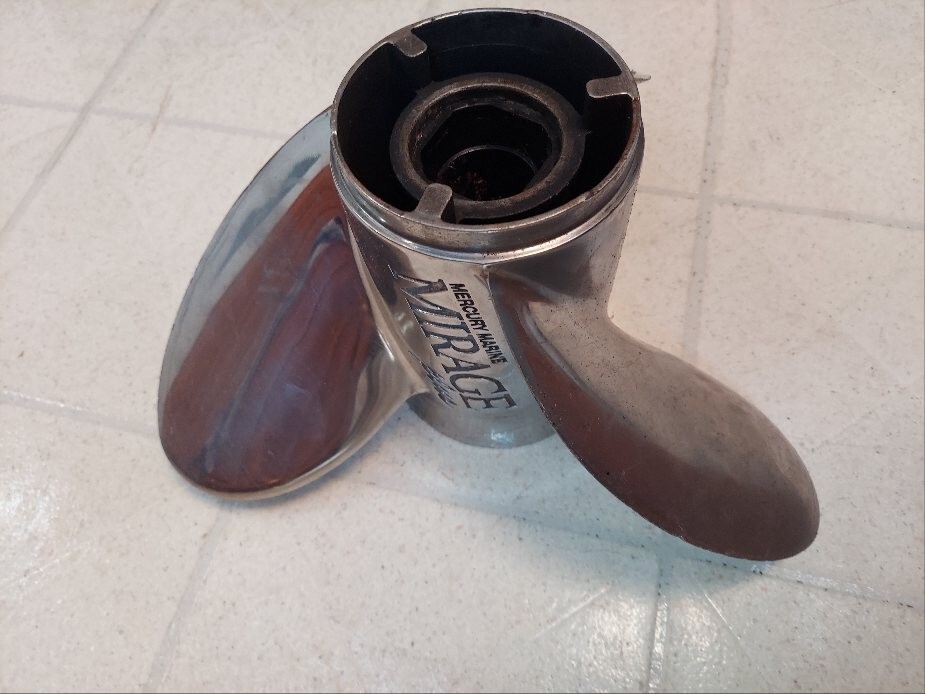 Mercury Mirage Plus SS 3 blade 23P 48-13705 Counter Rotation Prop | eBay