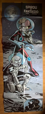 YOANN - Spirou et Fantasion poster Géant journal de Spirou 3814 à 3817 | eBay