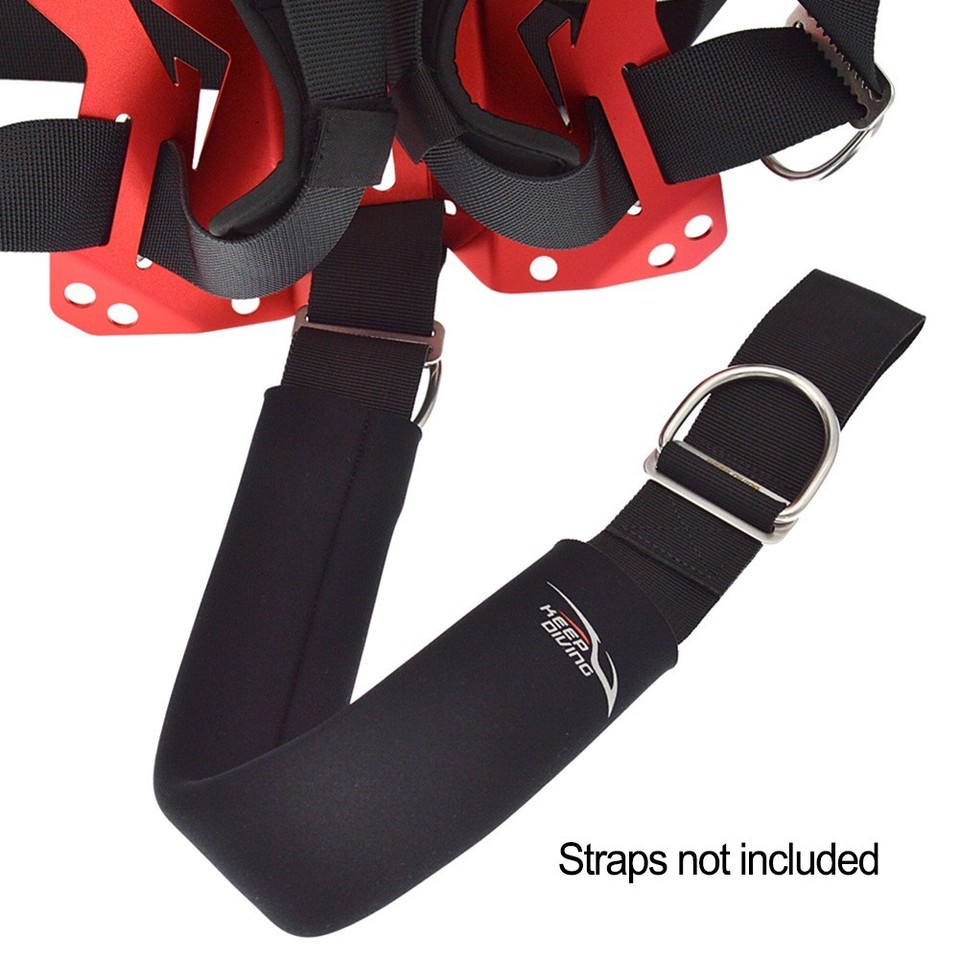 Lightweight Soft Pad Sleeve for Scuba Diving Crotch Strap Cover Easy to ...