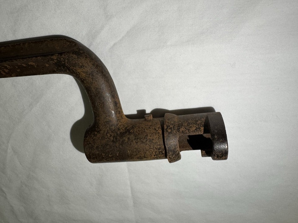 Civil War Era US Springfield Socket Bayonet - Rack Marked “H 774 ...