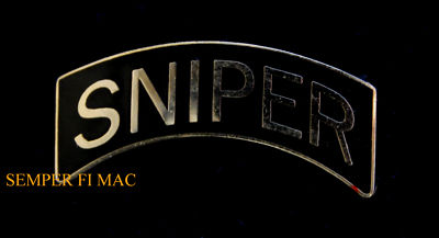 SNIPER HAT LAPEL PIN US ARMY MARINES NAVY AIR FORCE USCG VETERAN RIFLE ...