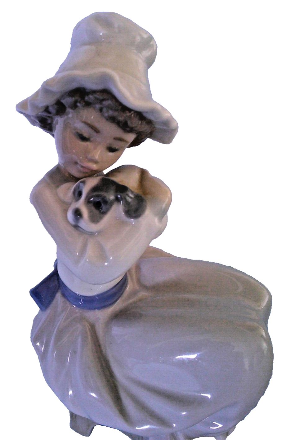 Nao By Lladro - Big Hug 1049 Model Circa 1987 Daisa Girl Sitting ...
