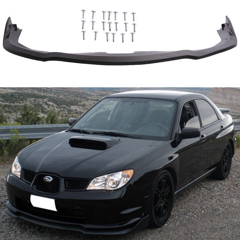 Buy Fits 06 07 Impreza WRX Sti S204 CS2 Style Front Bumper Lip Spoiler ...