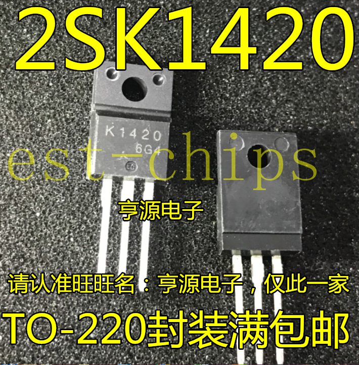 10PCS K1420 2SK1420 Very High-Speed Switching Applications TO-220F # ...