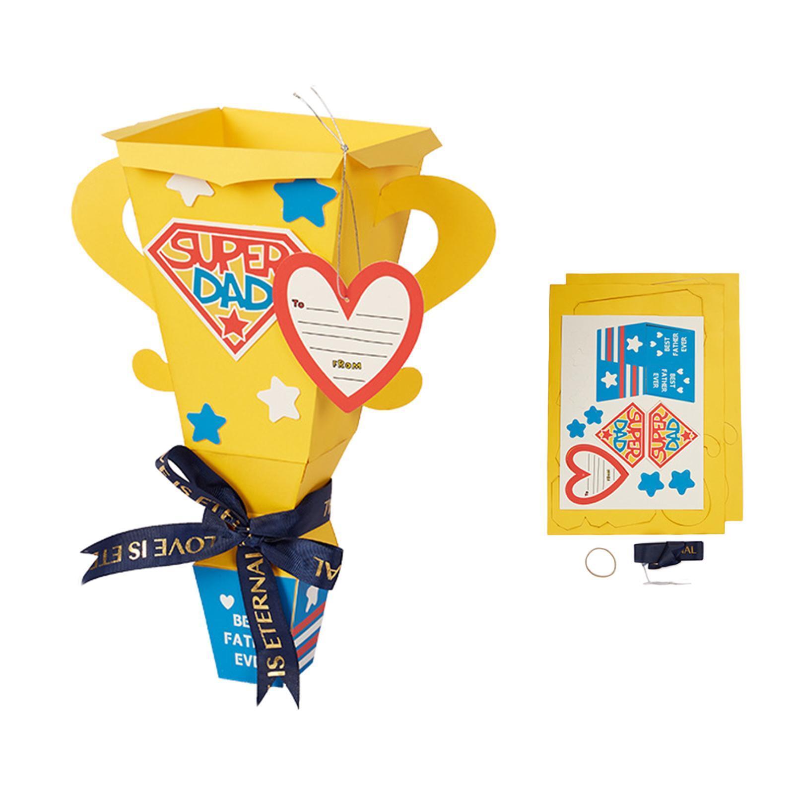 Father's Day Handmade DIY Trophy Kit Prize Event Props Reward Award ...