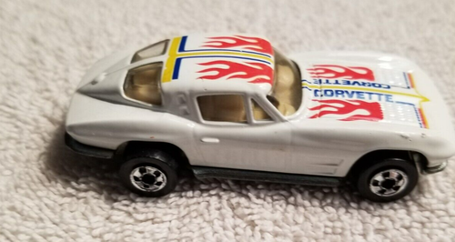 1979 Hot Wheels White Corvette Red Flames 1:64 | eBay