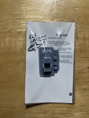 N Scale Resin 32 Ford Pickup Kit | eBay