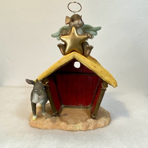 Charming Tails Fitz & Floyd House Of Blessings 87/251 Nativity Crèche ...