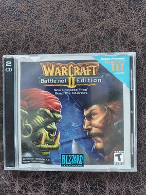 WarCraft II: Battle.net Edition (PC/Mac, 1999) No Disc! Case/Manual/Key ...