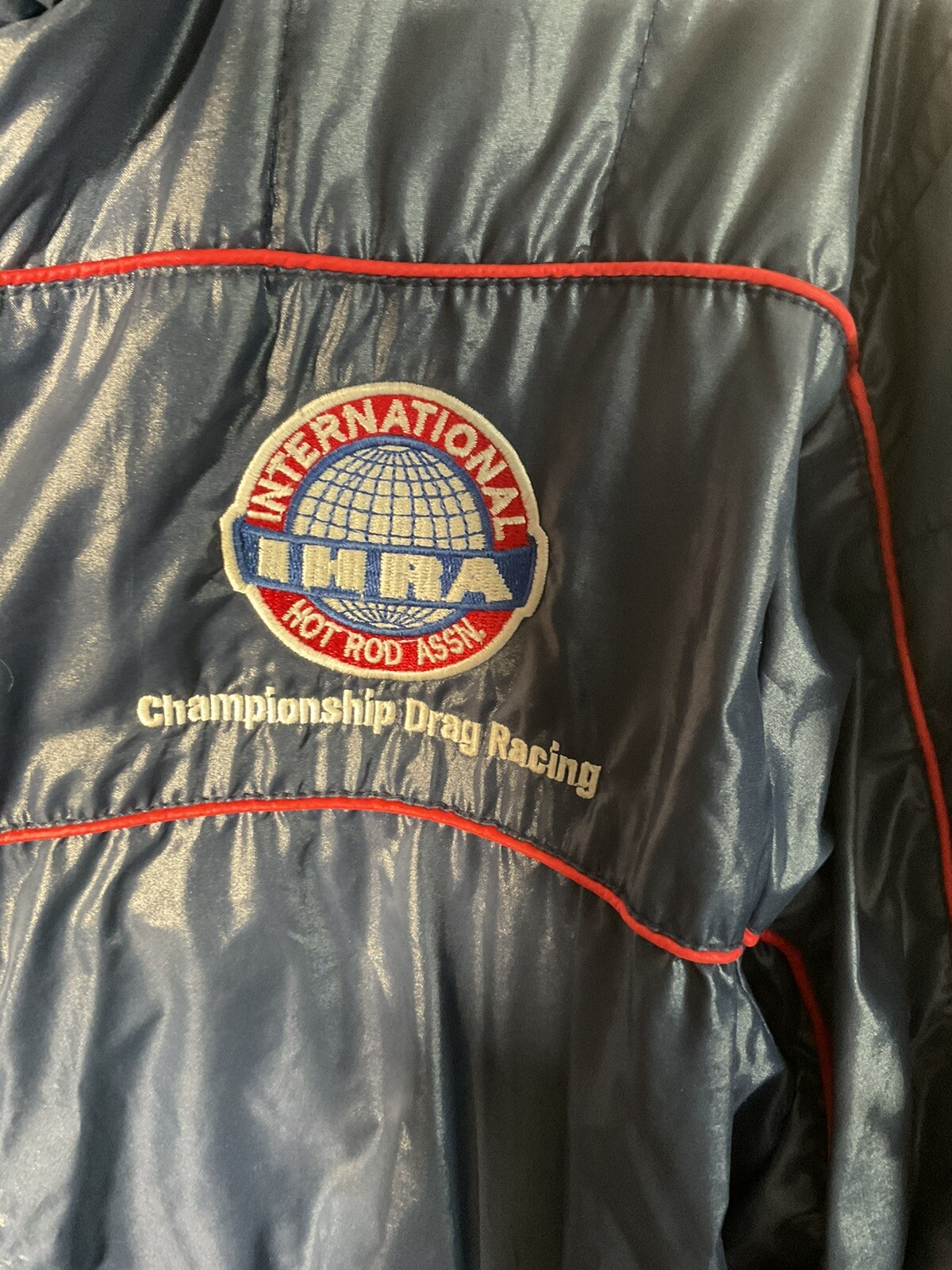 1980's Vintage NHRA Drag Racing Jacket Size M | eBay