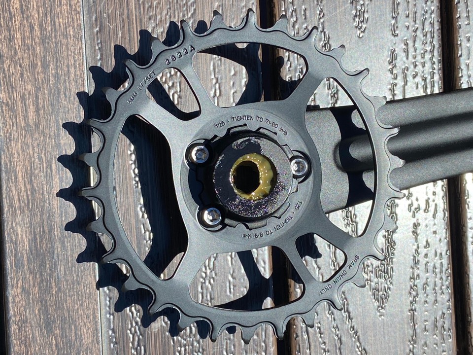 New SRAM SX Eagle MTB Crankset Powerspline 11-12s 30t BOOST 148mm 52mm ...