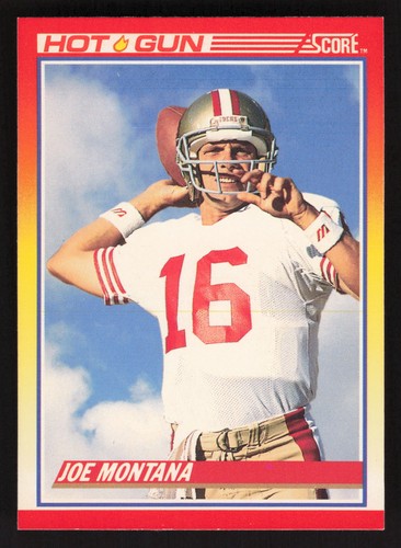 Joe Montana 1990 Score Hot Gun #311 San Francisco 49ers {0904 | eBay